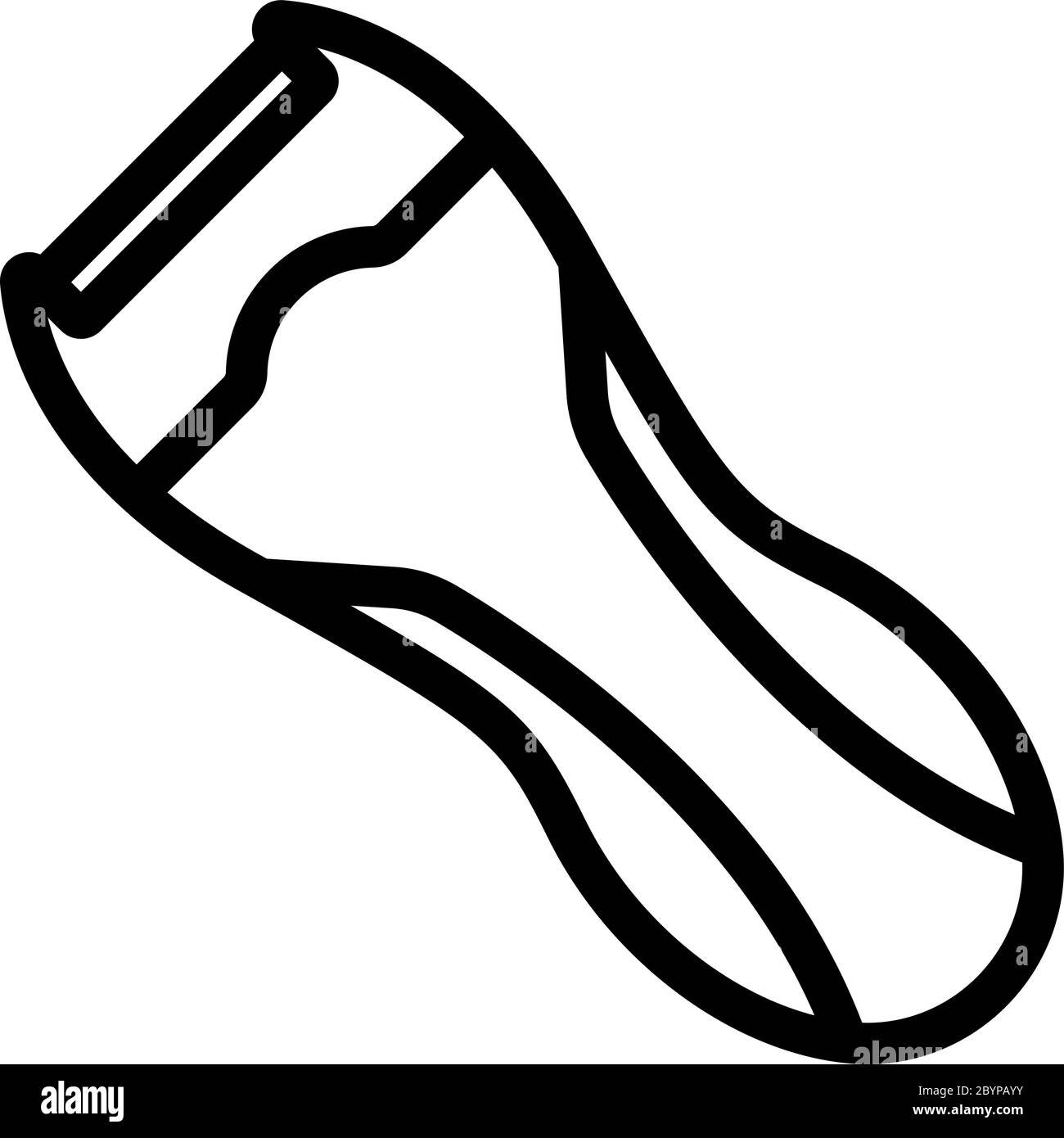 epilator smooth skin device icon vector outline illustration Stock ...