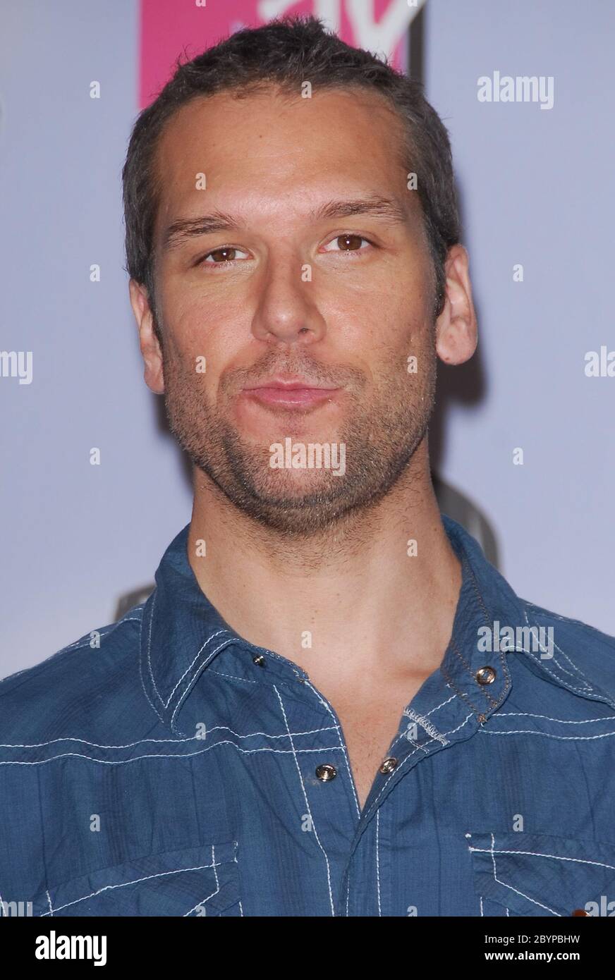 Dane Cook at the 2007 MTV Movie Awards - Press Room held at the Gibson ...
