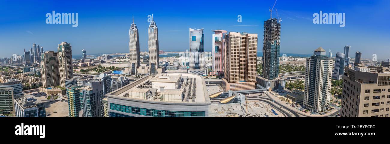 Dubai downtown. East, United Arab Emirates architecture Stock Photo - Alamy