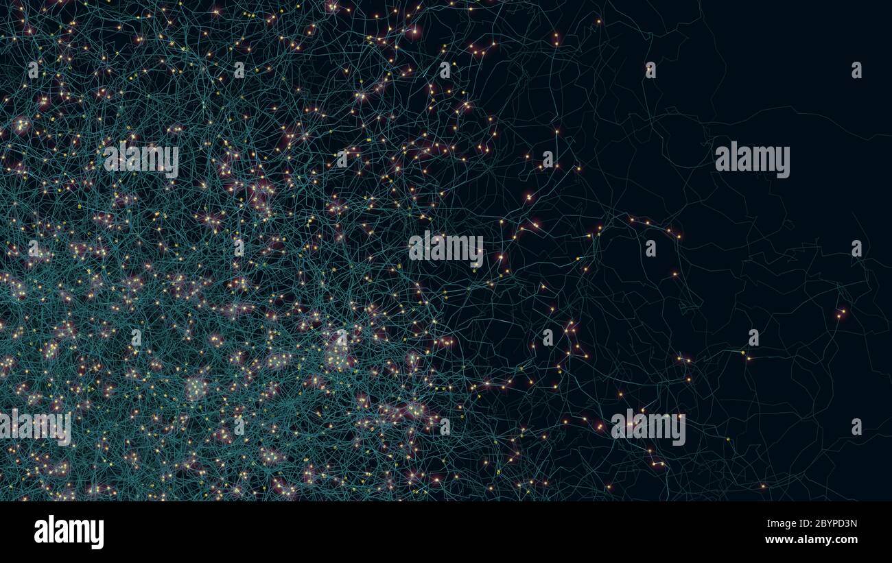 Neuron link links hi-res stock photography and images - Alamy