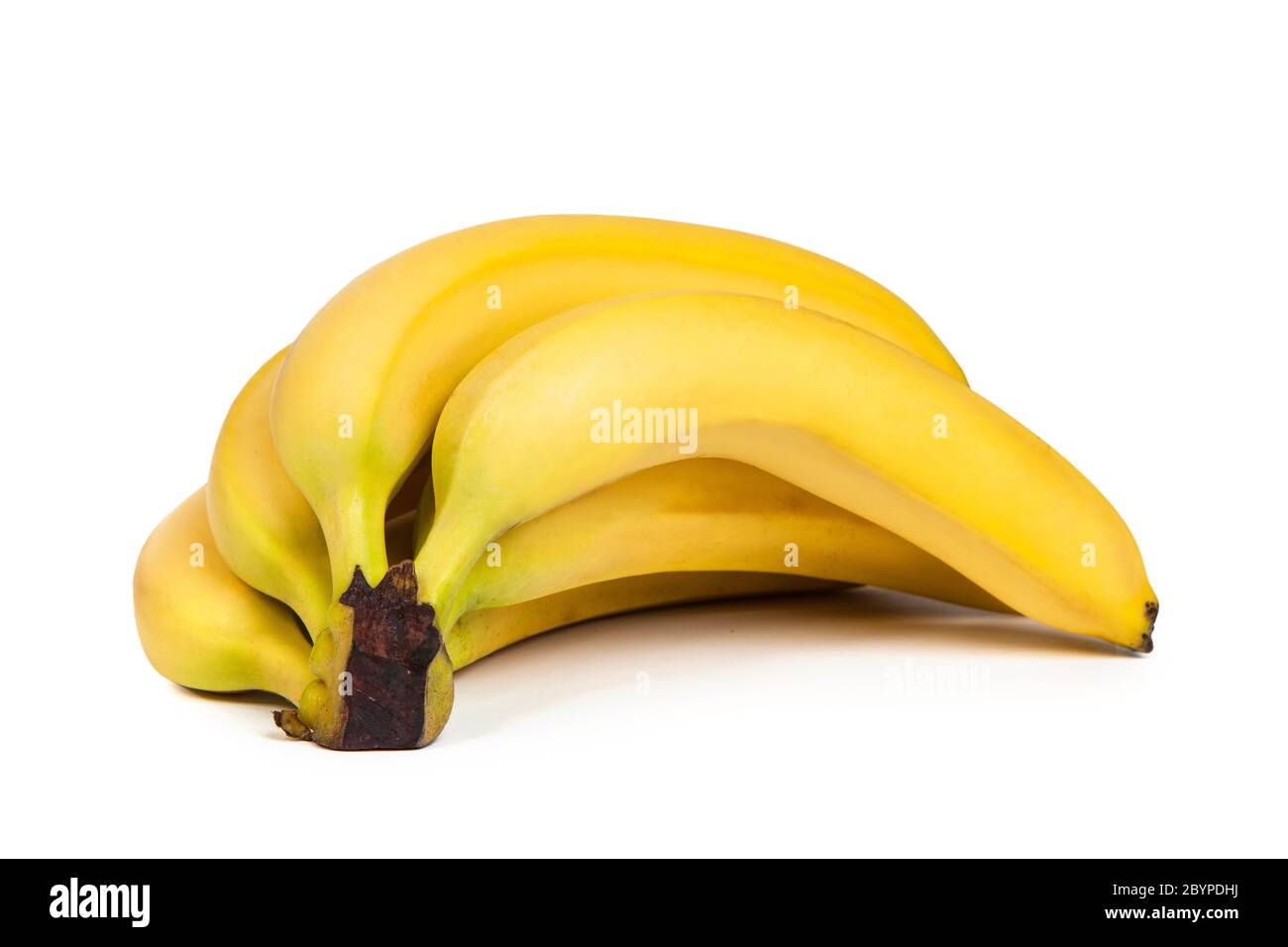 A bunch of bananas isolated Stock Photo - Alamy
