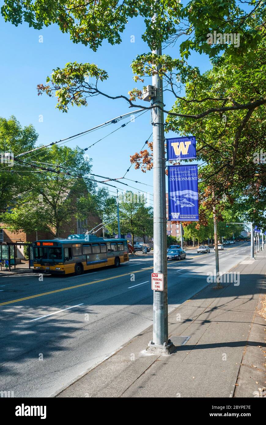 Seattle road signs hi-res stock photography and images - Alamy