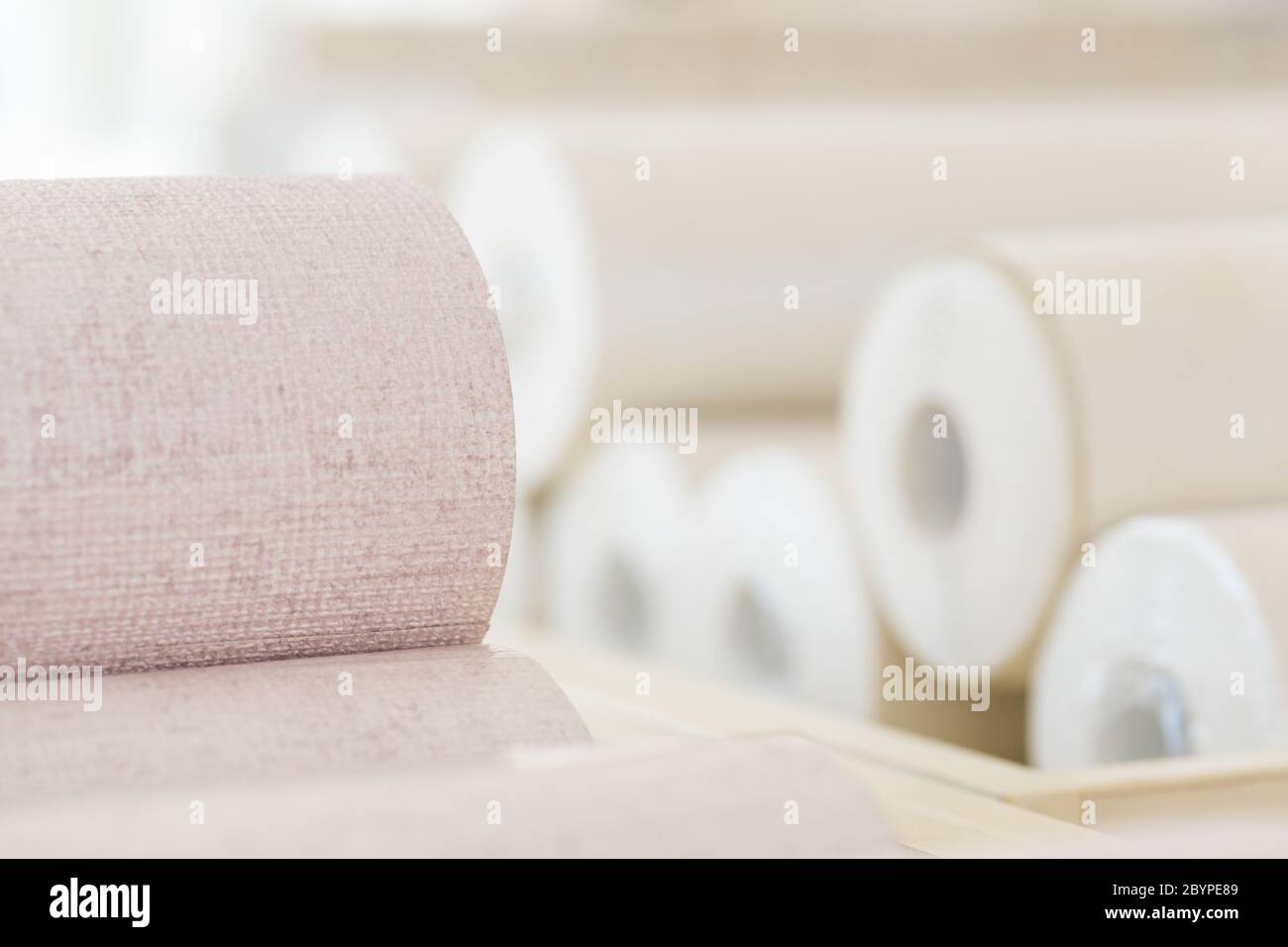 trendy multicolored modern design rolls wallpaper as background Stock ...