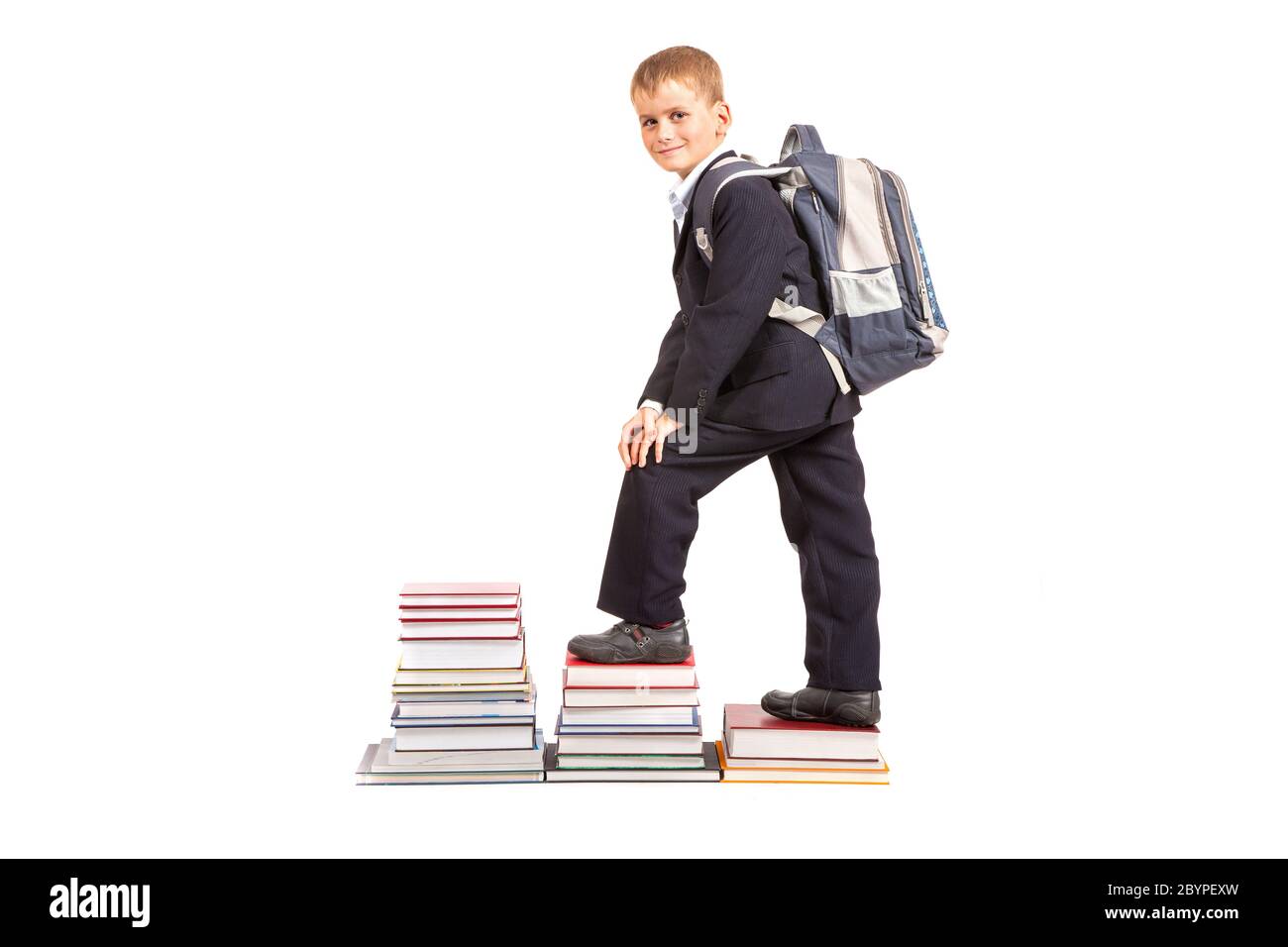 Education success graph. Back to school Stock Photo - Alamy