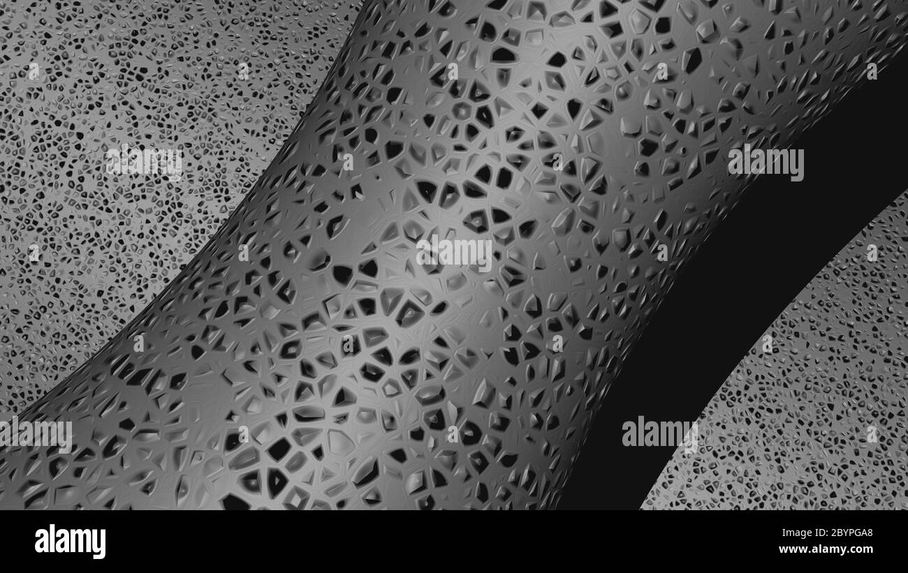 Colorful background of dark gray made by 3D illustration of rough ...