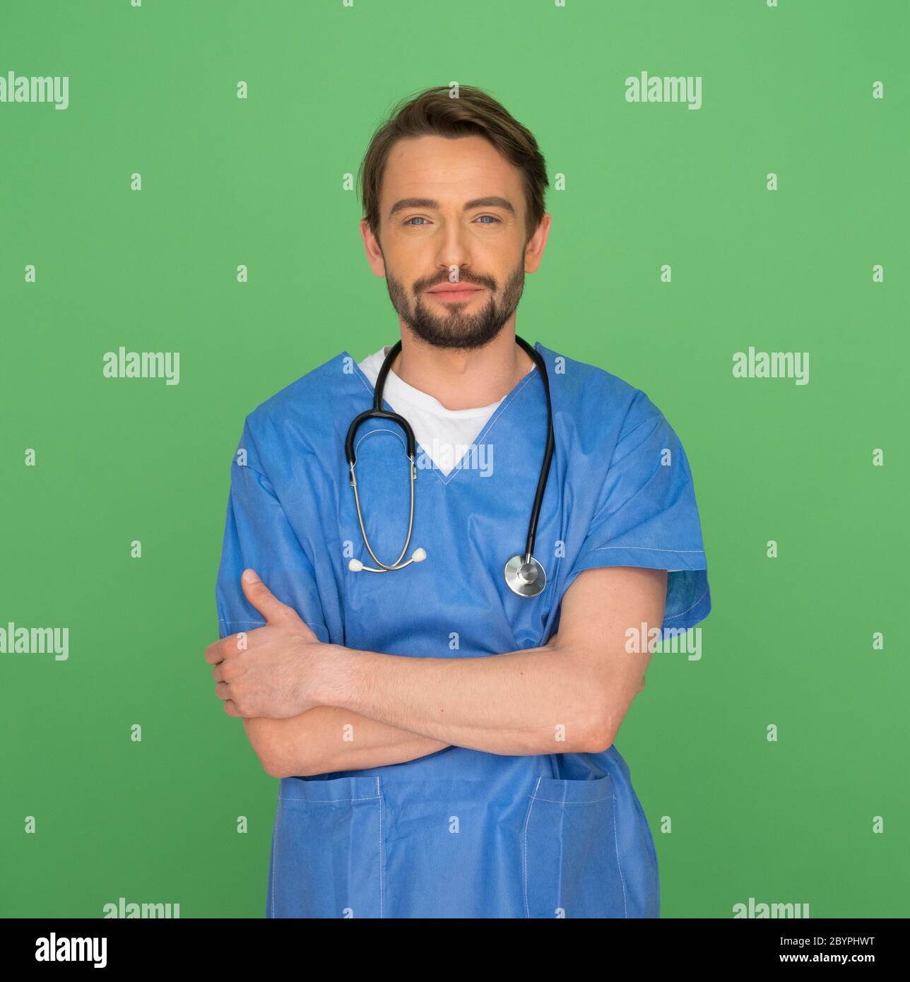 Friendly doctor hi-res stock photography and images - Alamy