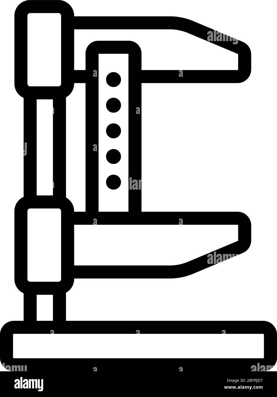 measuring car tool icon vector outline illustration Stock Vector Image ...