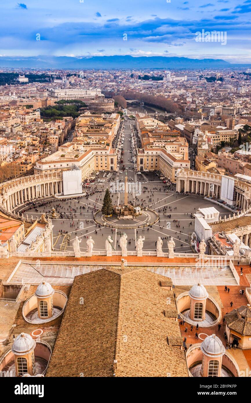 Aerial View Of Vatican City High Resolution Stock Photography and Images - Alamy
