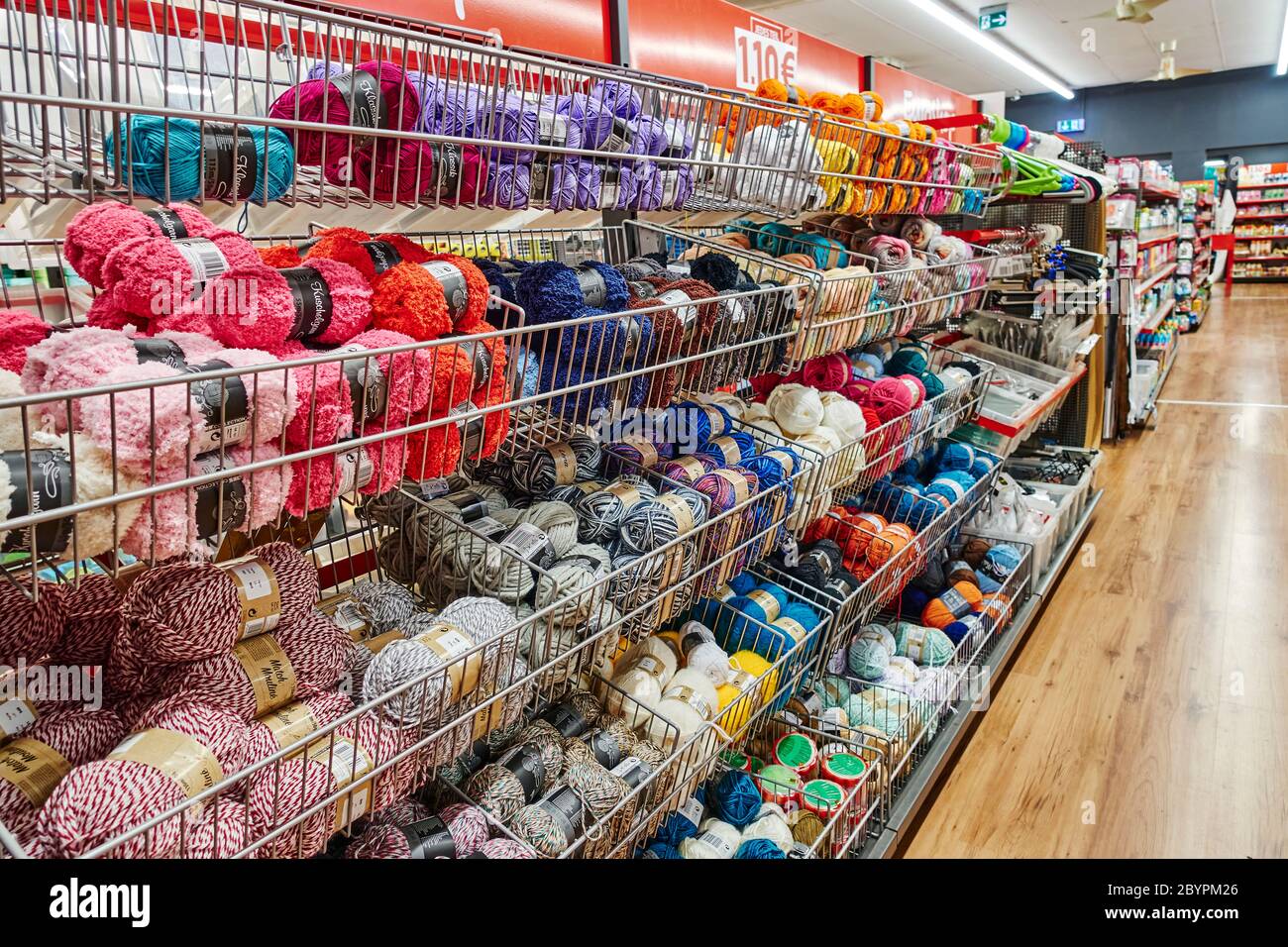 Arrangement shopping goods supermarket store hi-res stock photography ...