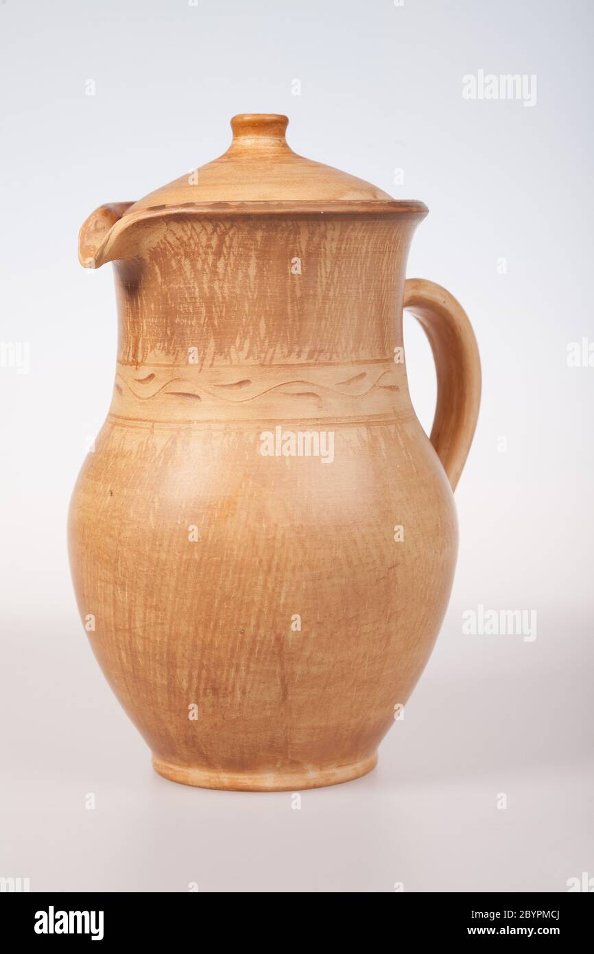 Old traditional vintage pottery Stock Photo - Alamy