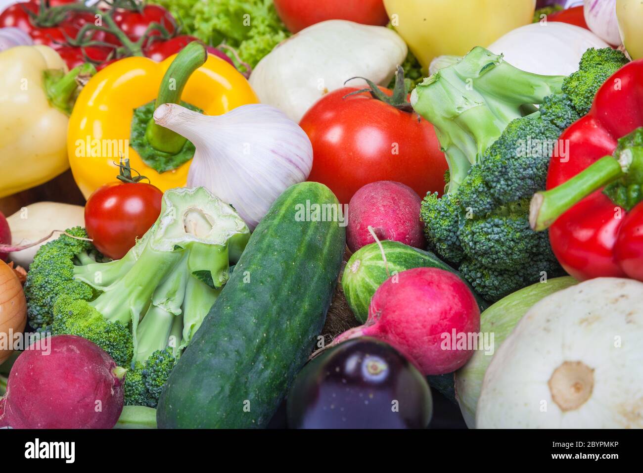 Group of fresh vegetables isolated on white Stock Photo - Alamy