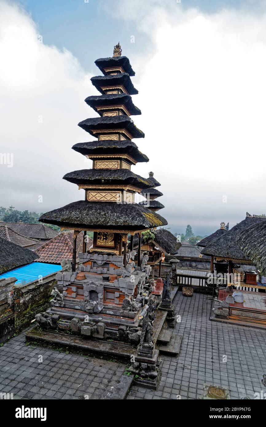 Rendang, Bali Island, Indonesia. 15th May, 2019. Pura Besakih is a ...