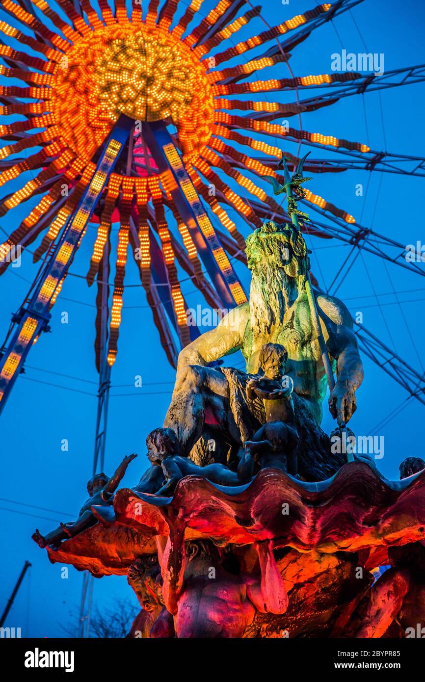 Berlin shines in a festive blaze of lights in the period before ...