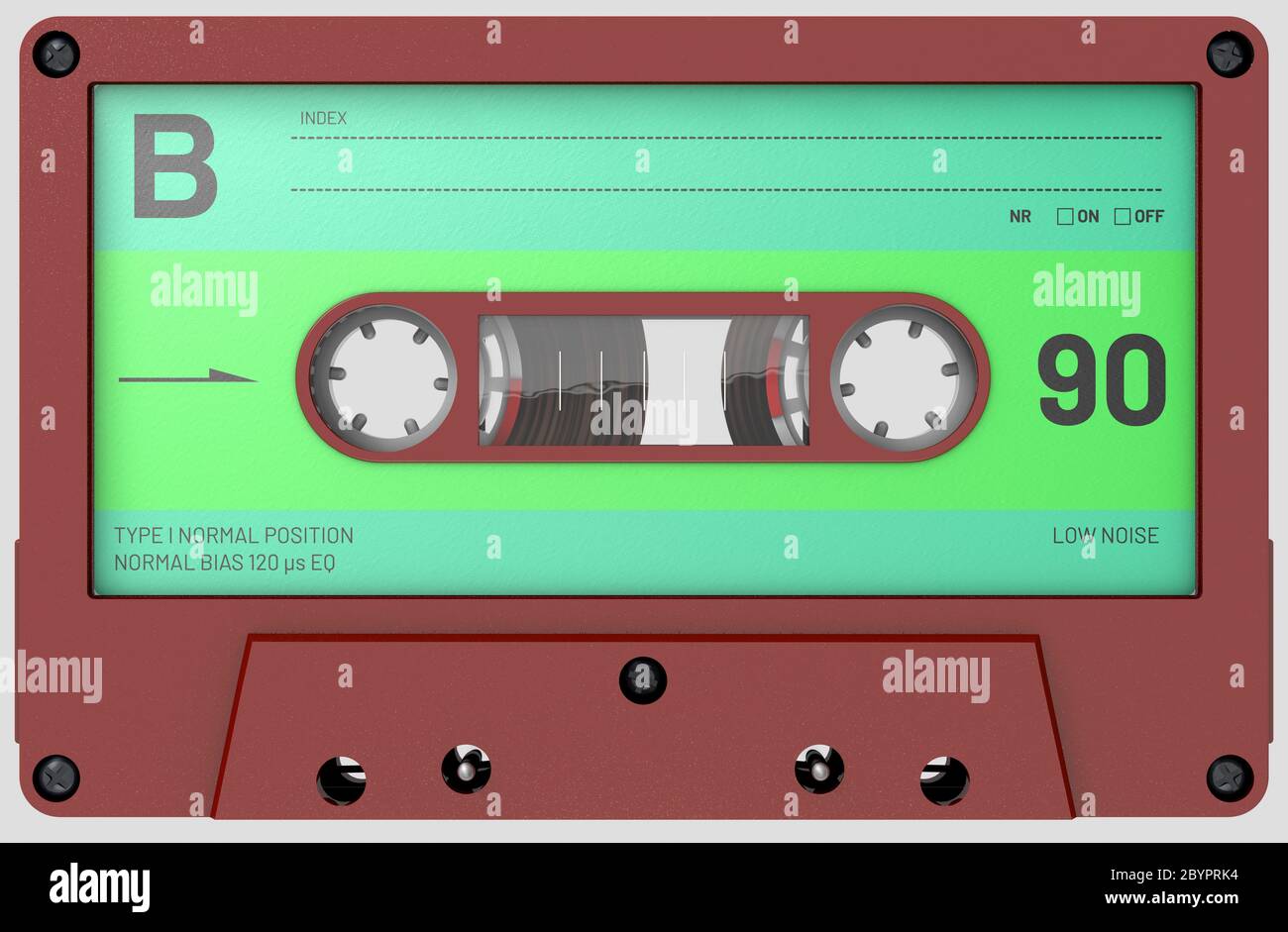 Transparent red audio cassette hi-res stock photography and images - Alamy