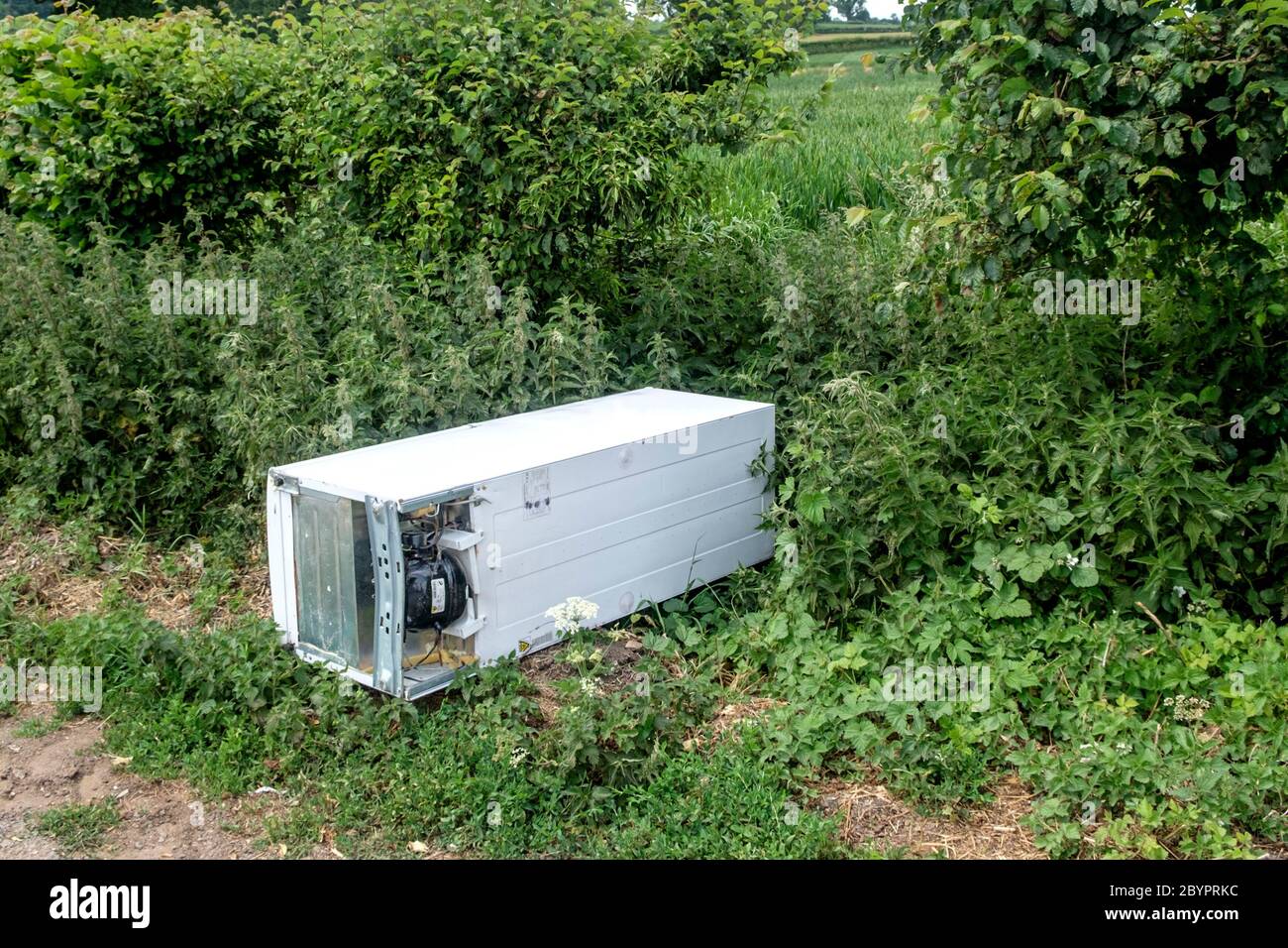 Dumped fridge hi-res stock photography and images - Alamy