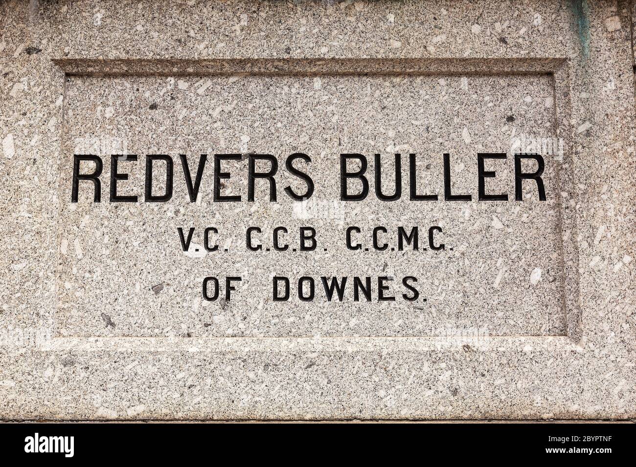 The controversial statue of General Sir Redvers buller which was ...