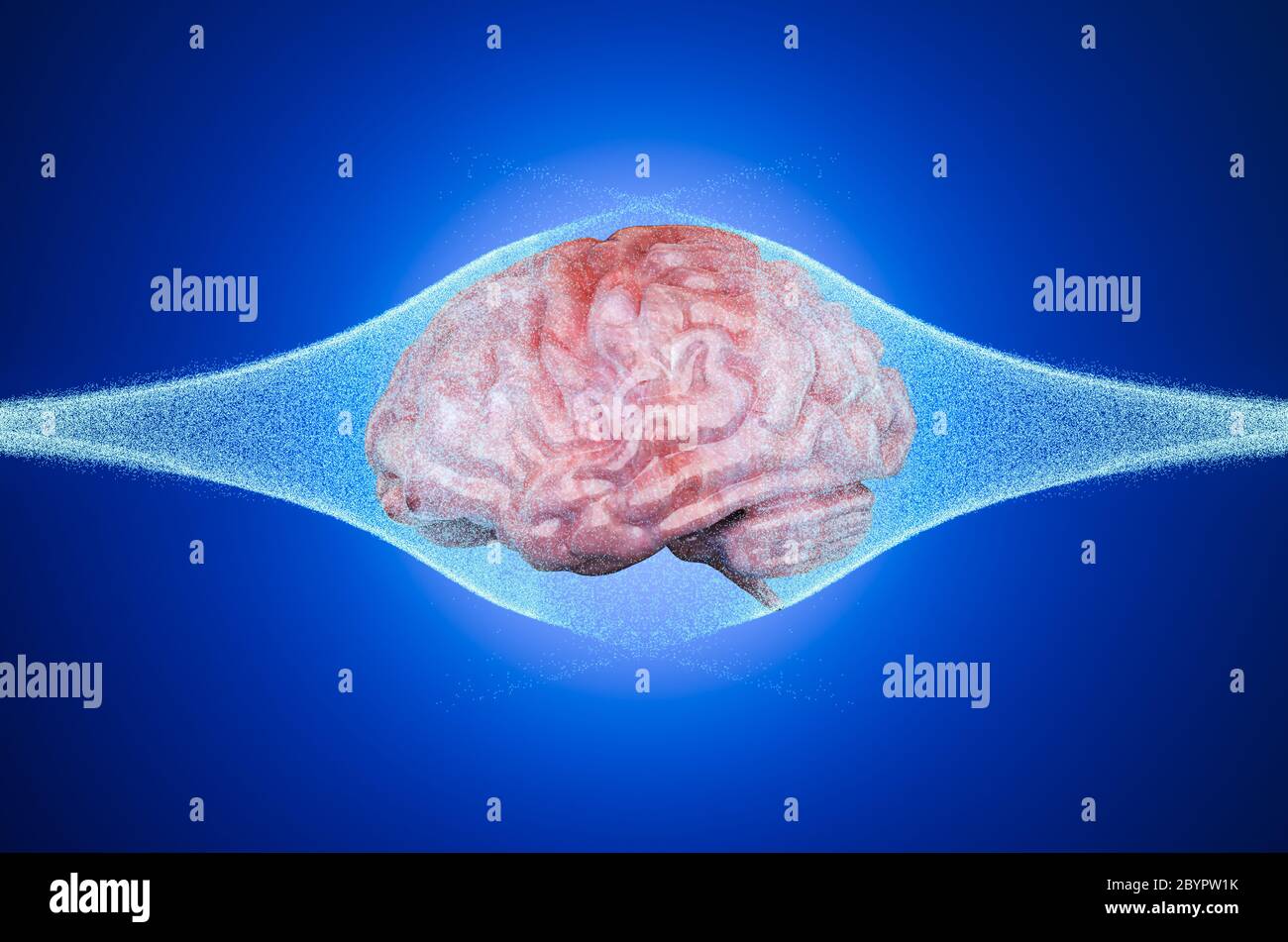 Human brain brain waves hi-res stock photography and images - Alamy