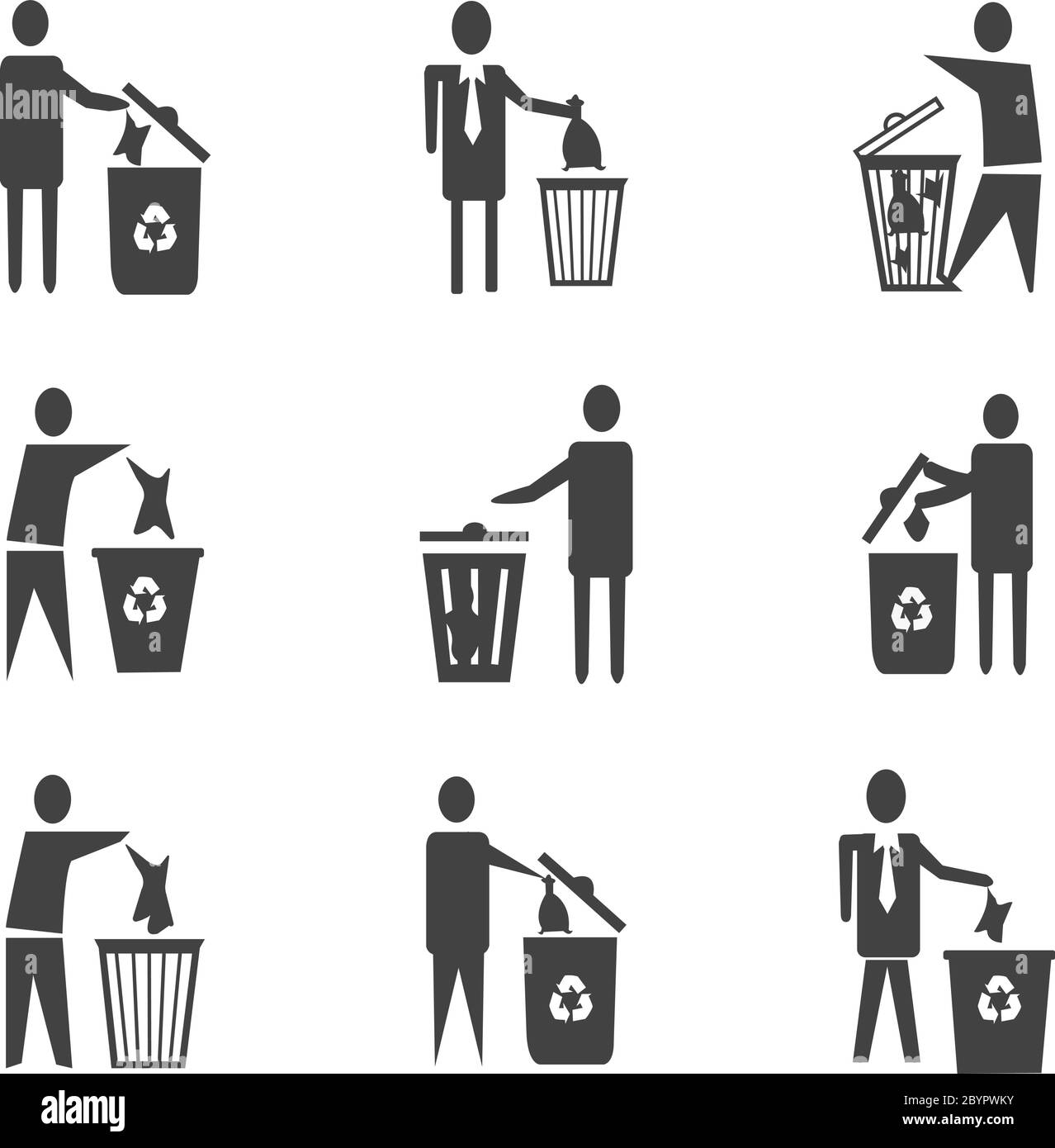 Drop Off Bin Stock Vector Images - Alamy