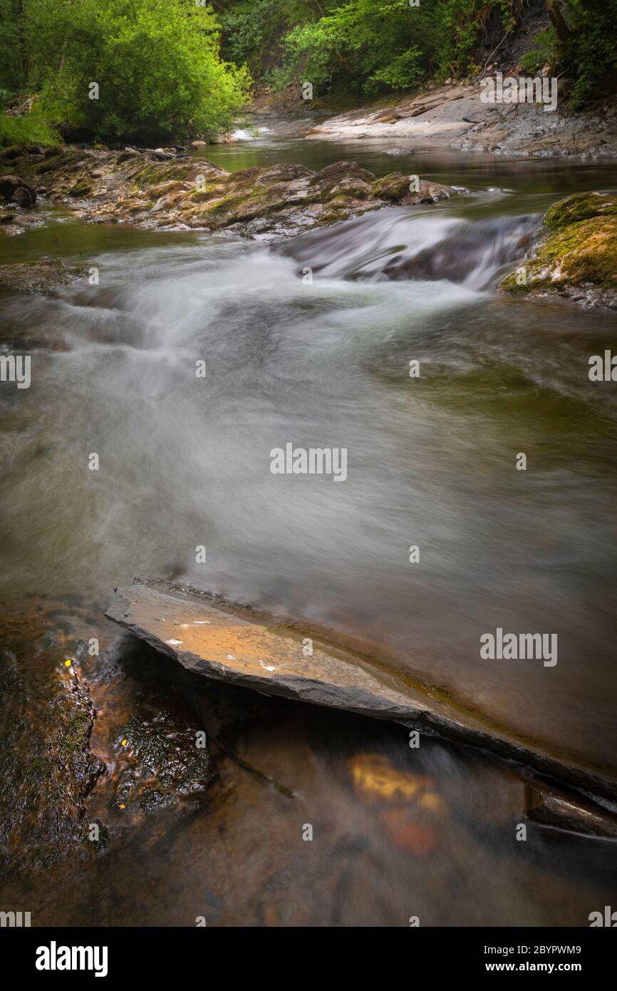 The Afon Twrch river Stock Photo - Alamy
