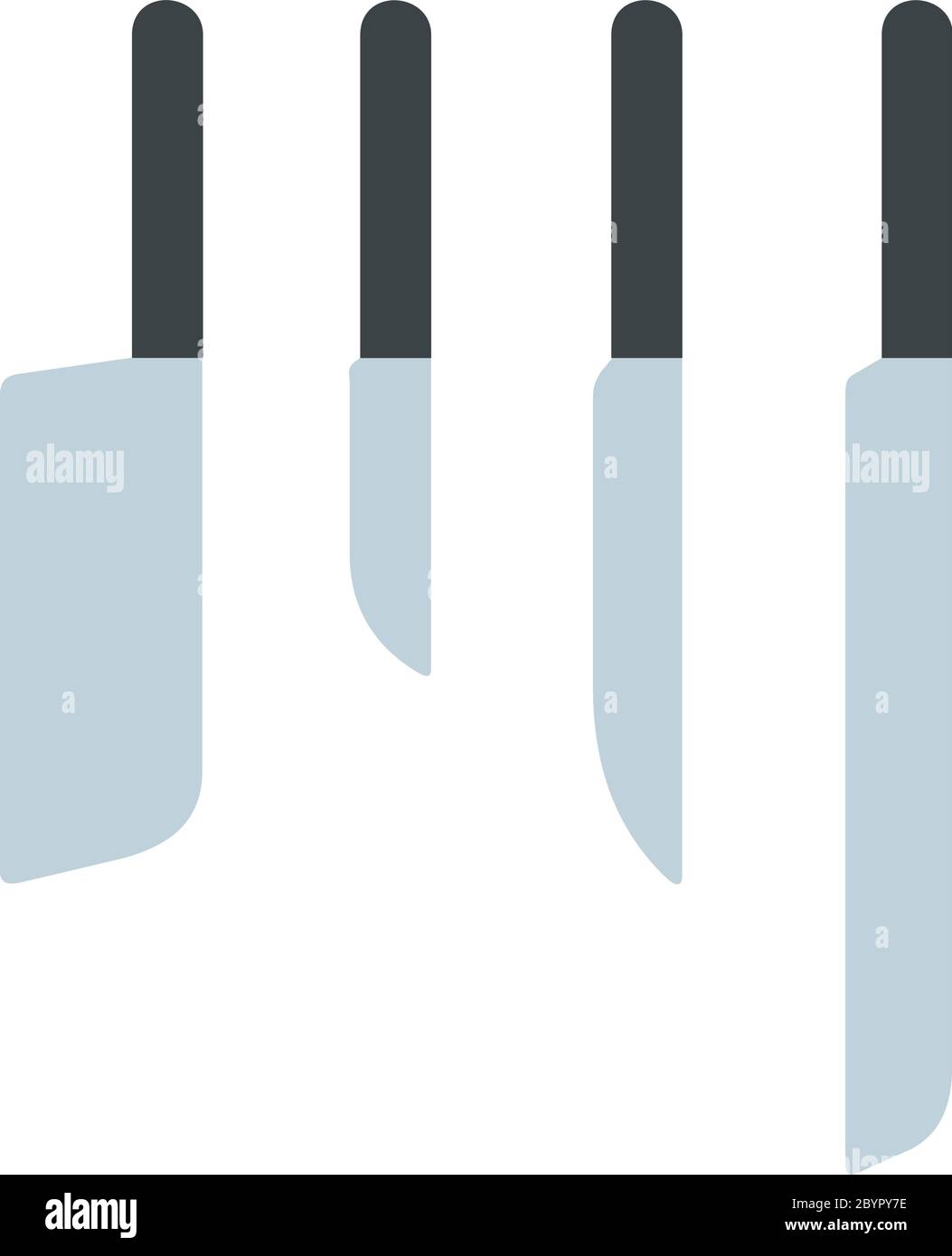 Sharp knives professional chef Stock Vector Images - Alamy