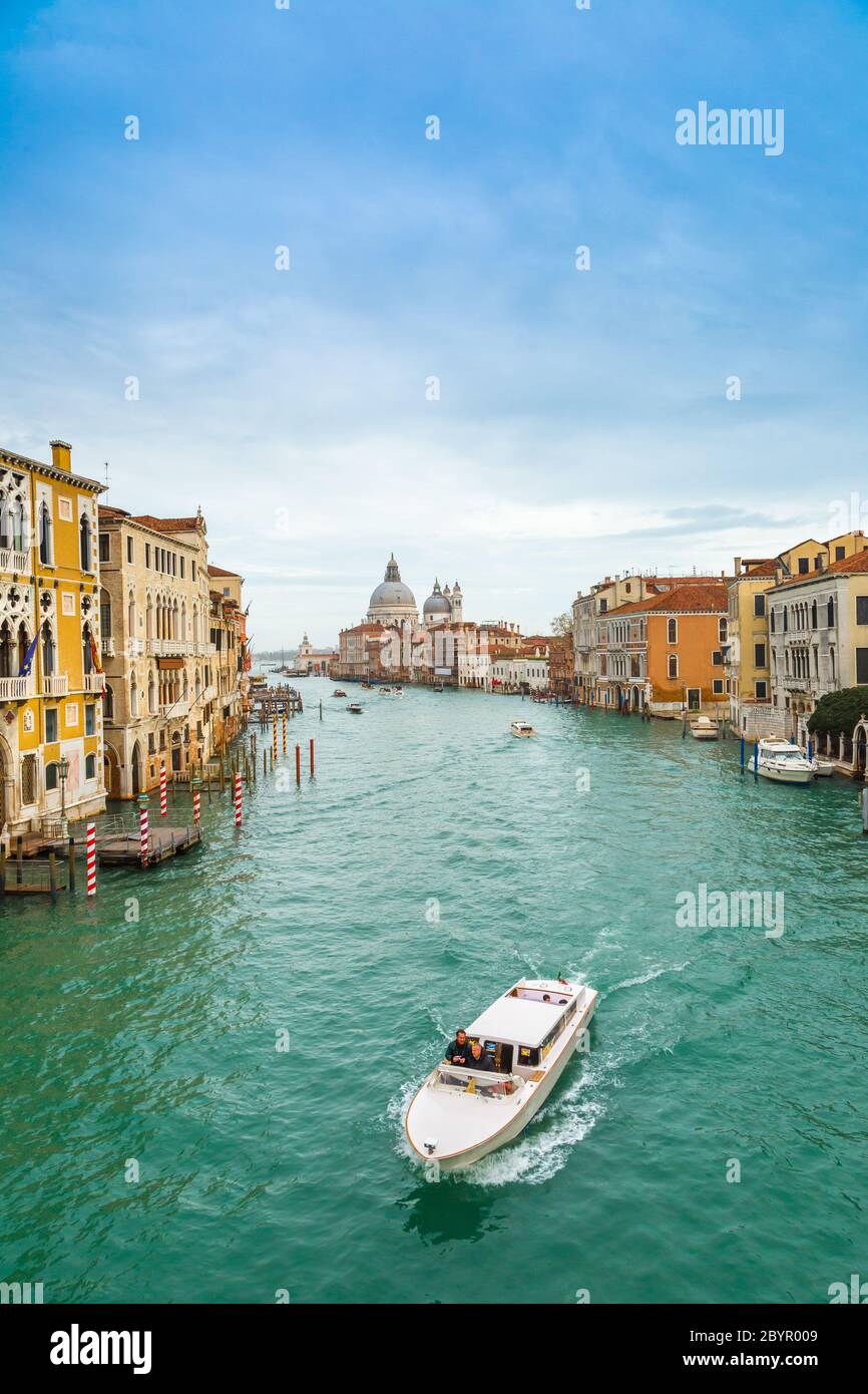 View of Basilica di Santa Maria della Salute,Venice, Italy Stock Photo ...
