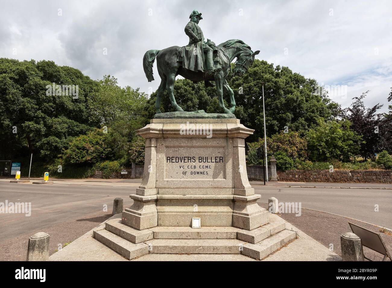 The controversial statue of General Sir Redvers buller which was ...