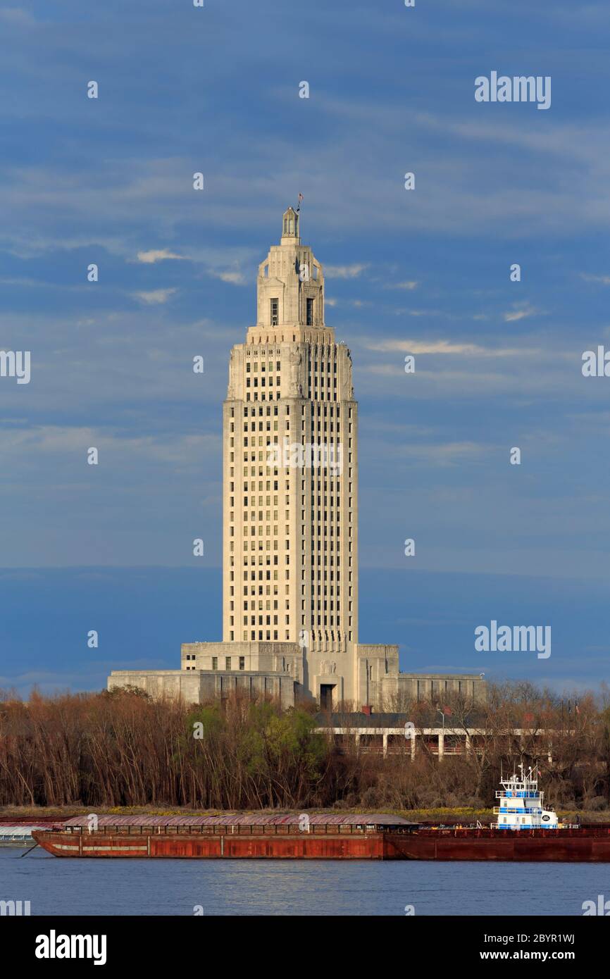 State Capitol Building, Baton Rouge, Louisiana, USA Stock Photo - Alamy