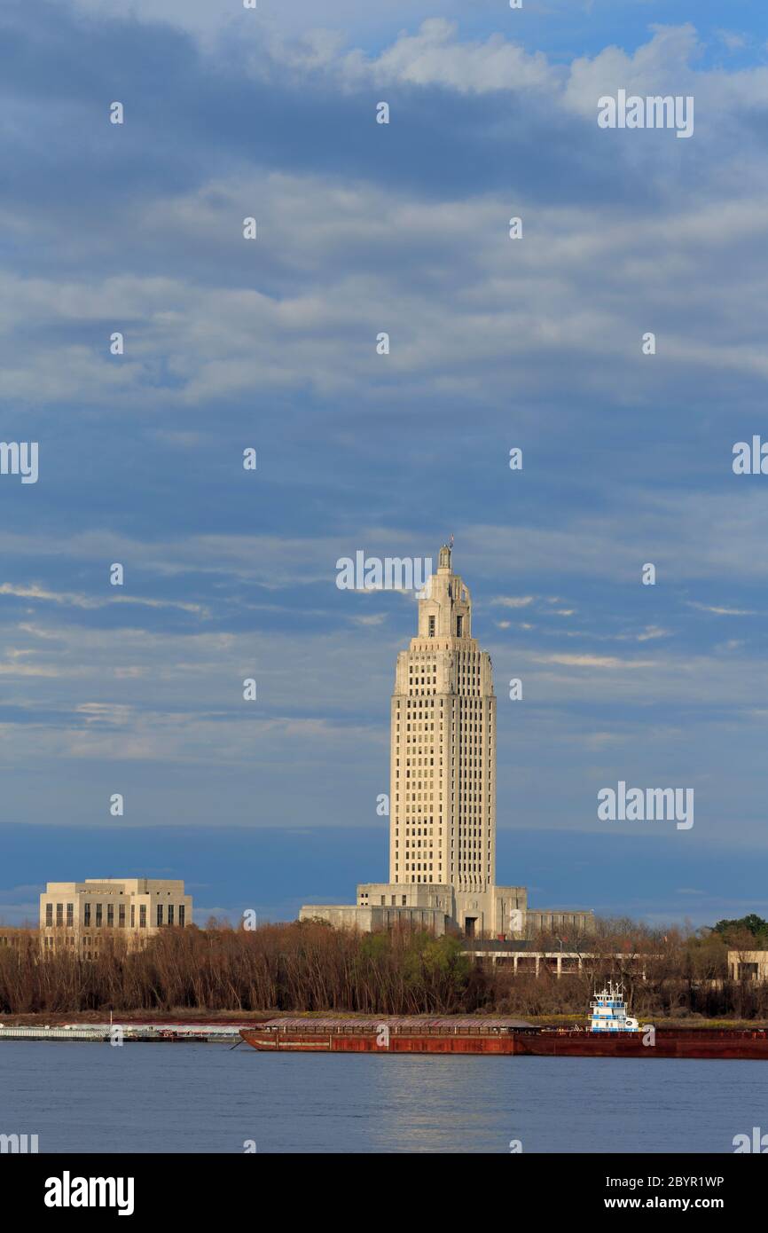 State Capitol Building, Baton Rouge, Louisiana, USA Stock Photo - Alamy
