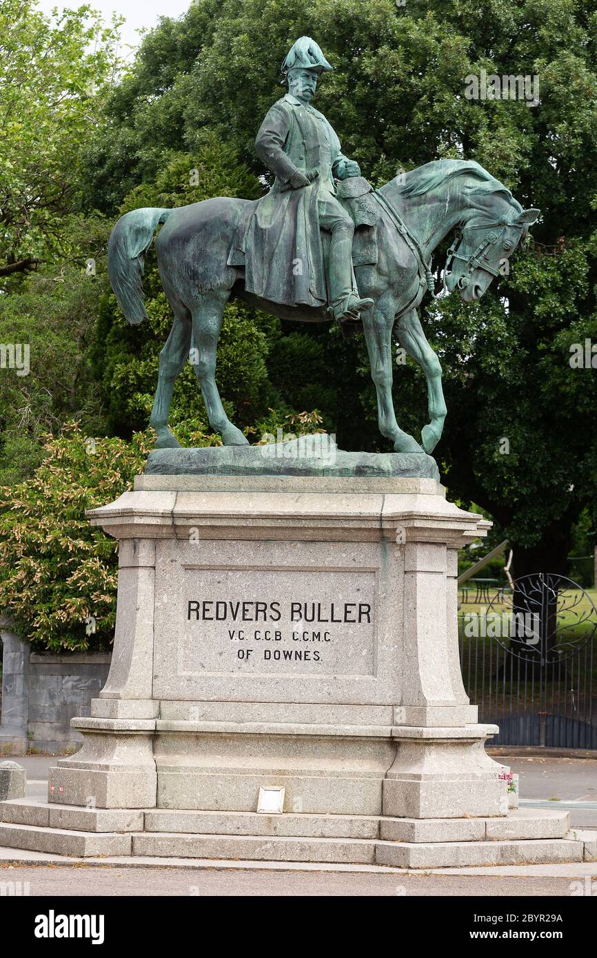 Redvers buller statue hi-res stock photography and images - Alamy