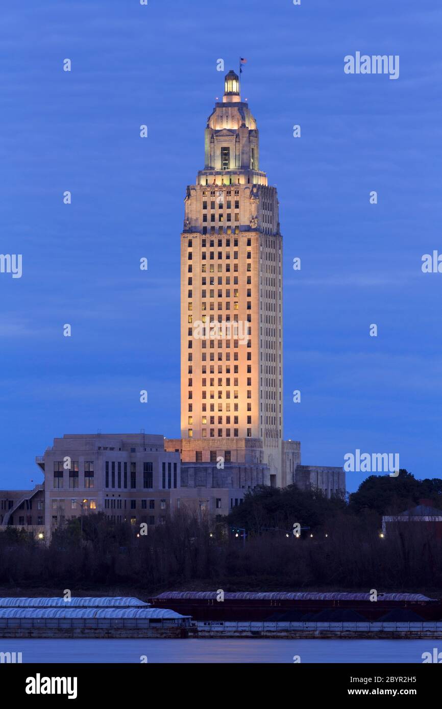 State Capitol Building, Baton Rouge, Louisiana, USA Stock Photo - Alamy