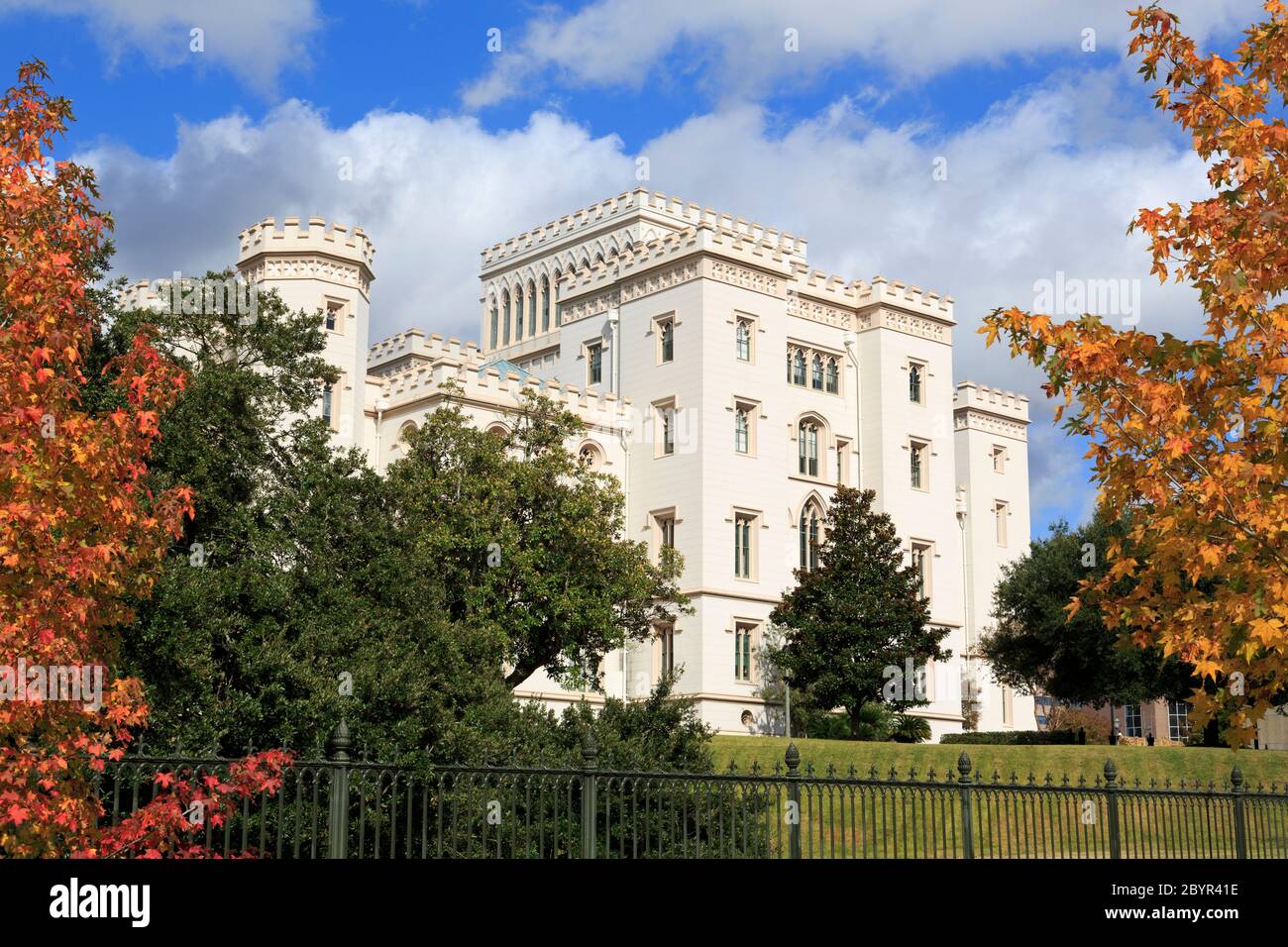 Old State Capitol, Baton Rouge, Louisiana, USA Stock Photo - Alamy