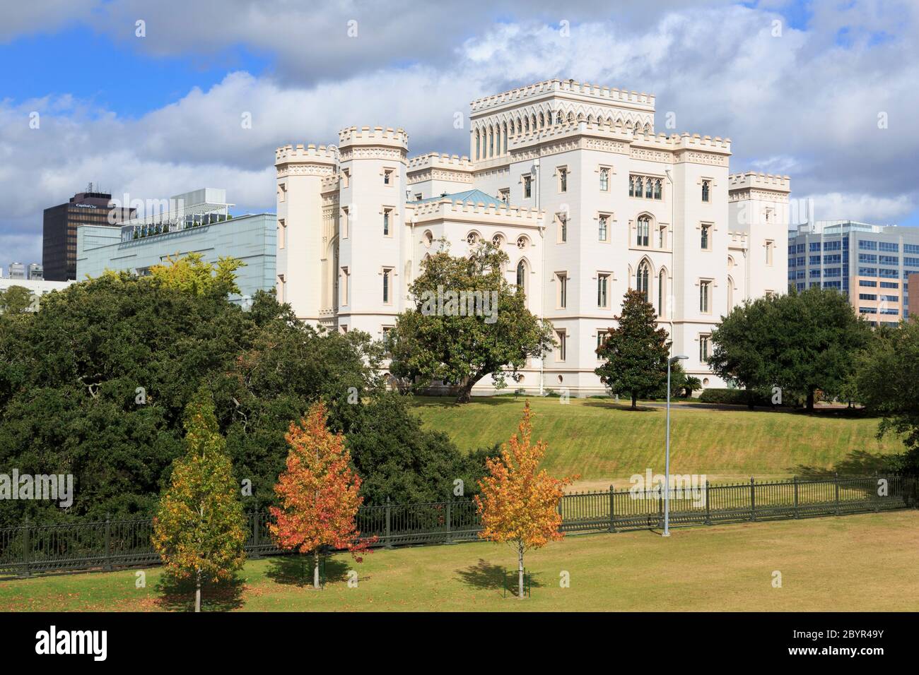 Old State Capitol, Baton Rouge, Louisiana, USA Stock Photo - Alamy