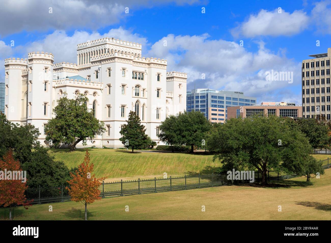 Old State Capitol, Baton Rouge, Louisiana, USA Stock Photo - Alamy
