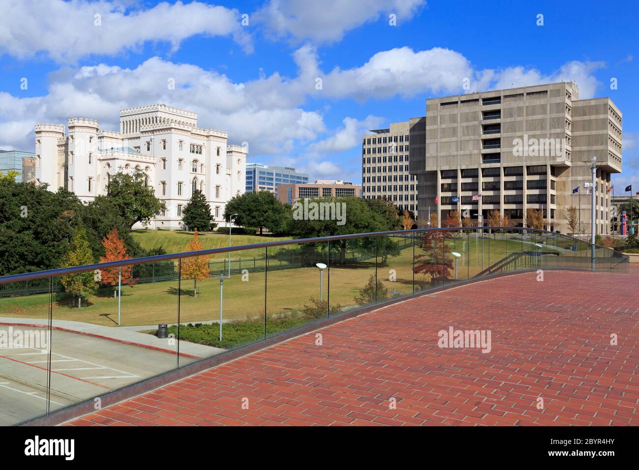Old State Capitol & City Hall, Baton Rouge, Louisiana, USA Stock Photo ...