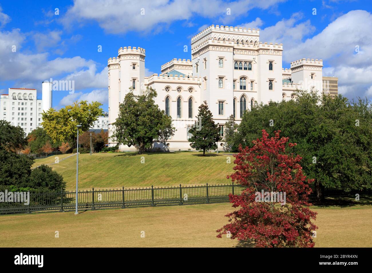 Old State Capitol, Baton Rouge, Louisiana, USA Stock Photo - Alamy