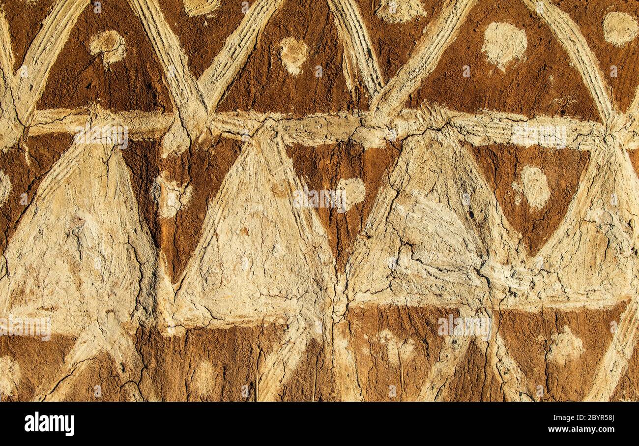 TANZANIA, EAST AFRICA - AUGUST 12, 2018: Typical ornament for ...