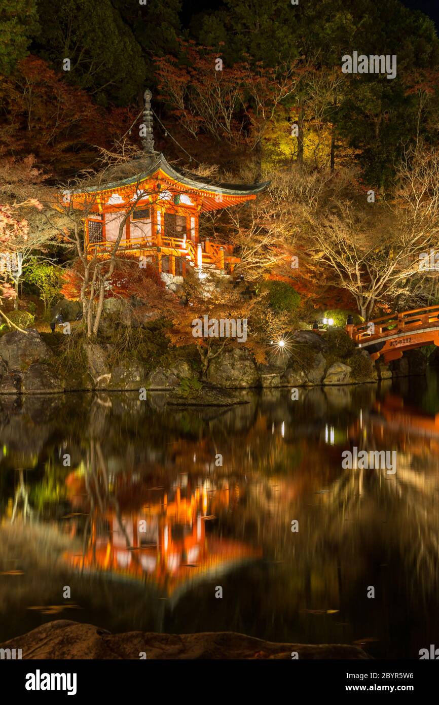 Daigoji Temple night Kyoto Stock Photo - Alamy