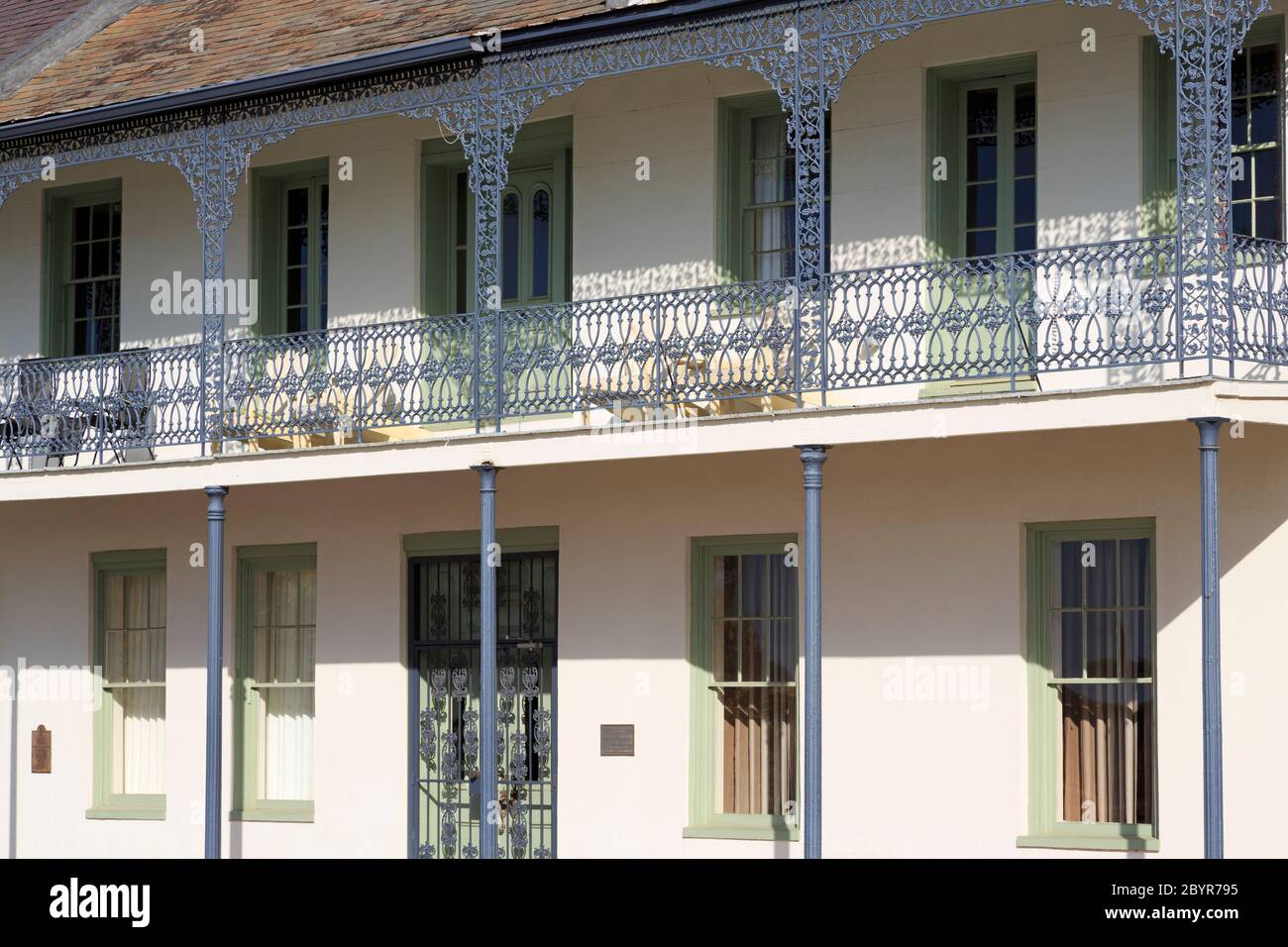 Historic LaFayette Building, Baton Rouge, Louisiana, USA Stock Photo ...