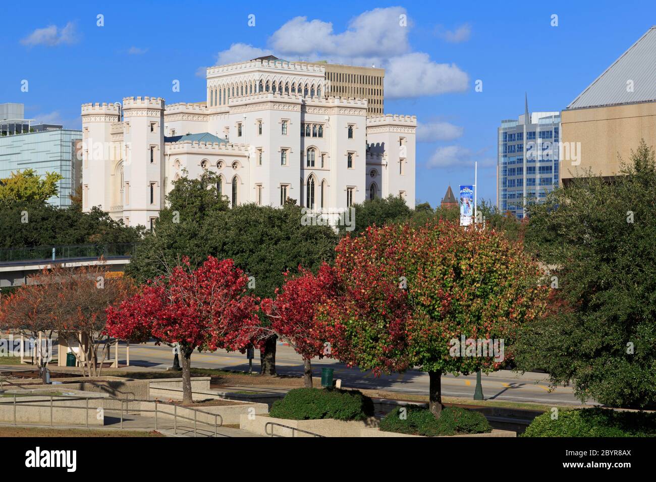 Old State Capitol, Baton Rouge, Louisiana, USA Stock Photo - Alamy