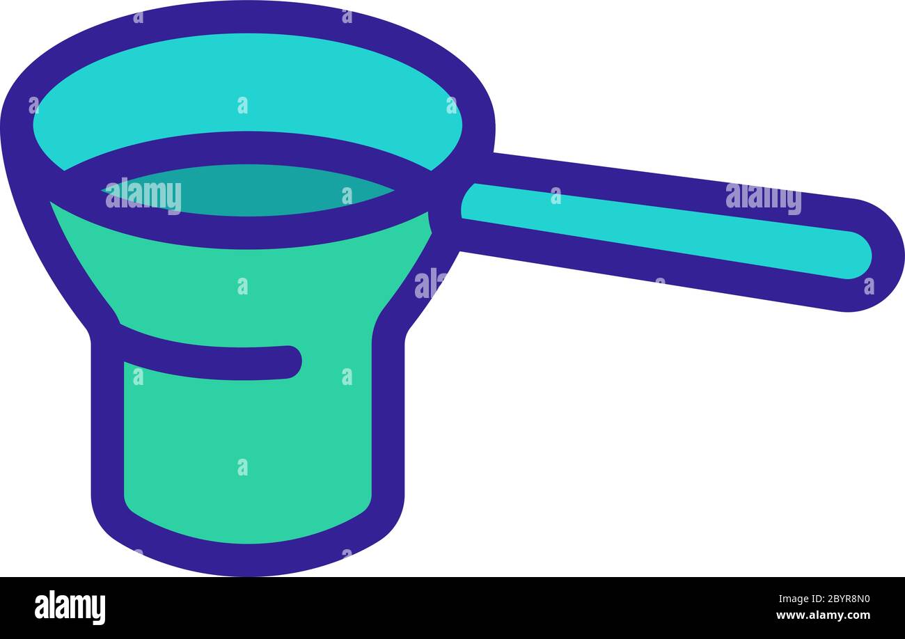 sieve for filter flour icon vector outline illustration Stock Vector ...