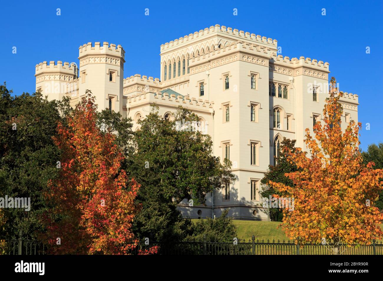 Old State Capitol, Baton Rouge, Louisiana, USA Stock Photo - Alamy
