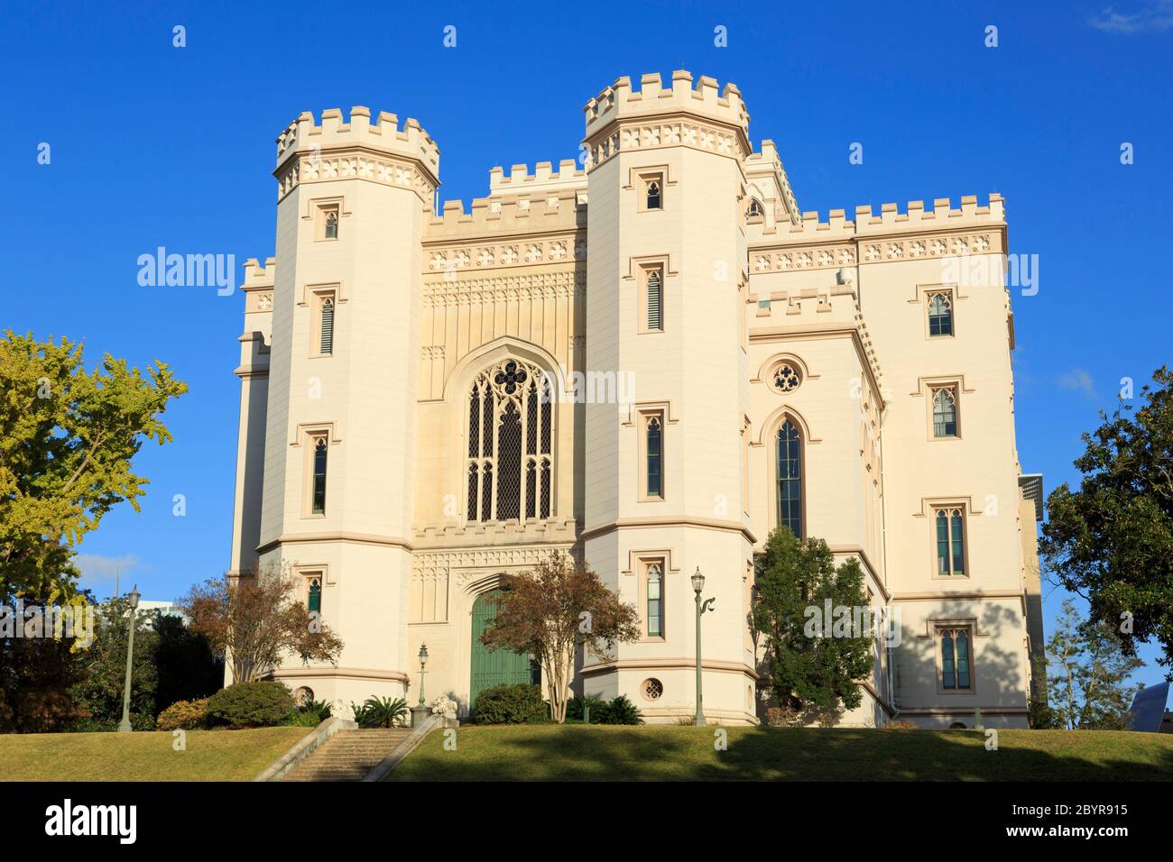 Old State Capitol, Baton Rouge, Louisiana, USA Stock Photo - Alamy