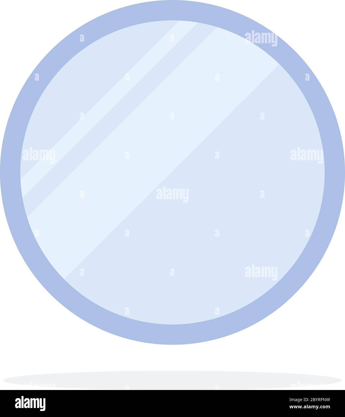 Hand holding small round Stock Vector Images - Alamy