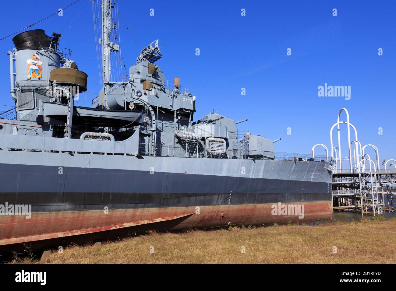 USS Kidd Museum, Baton Rouge, Louisiana, USA Stock Photo - Alamy