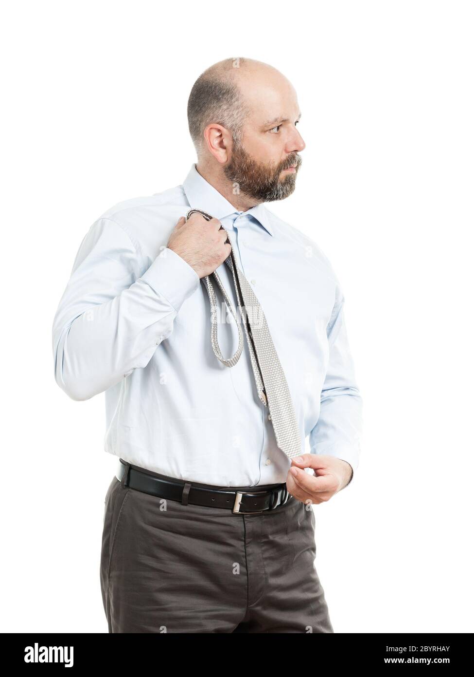 Man with tie hi-res stock photography and images - Alamy