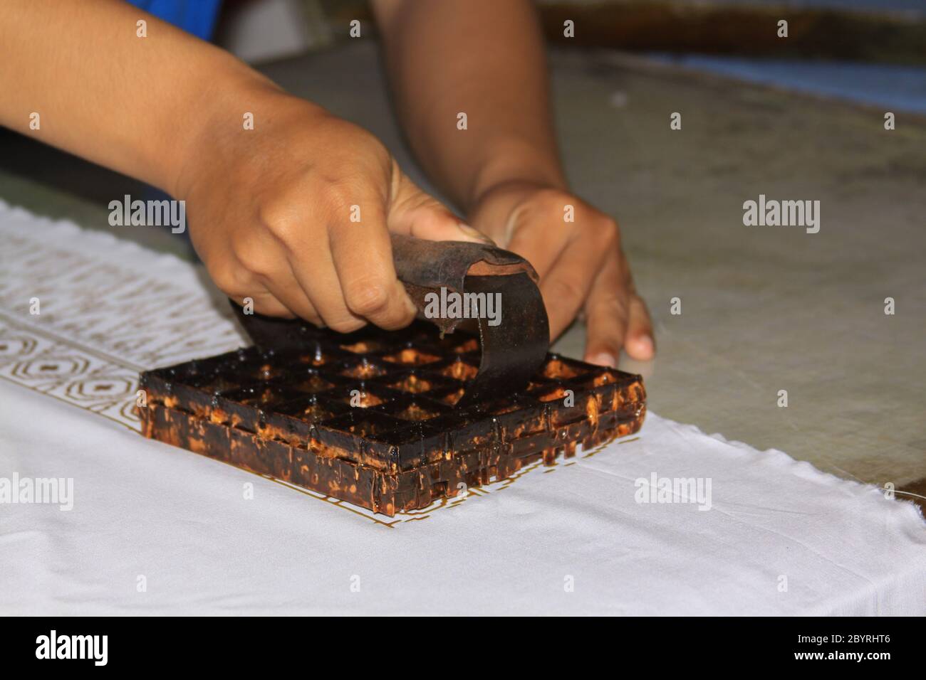 Indonesian Batik Process