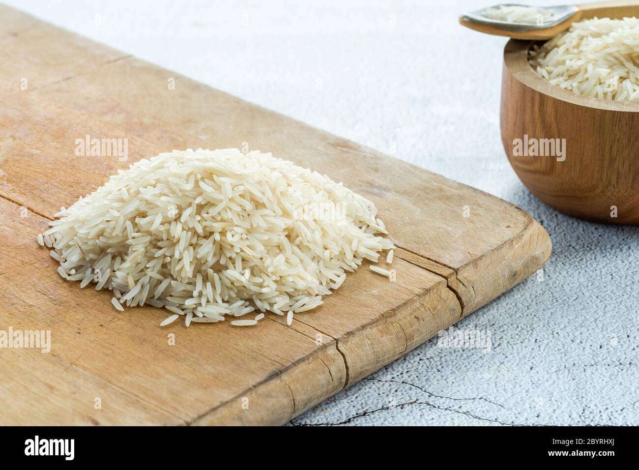 Long grain brown rice board hi-res stock photography and images - Alamy