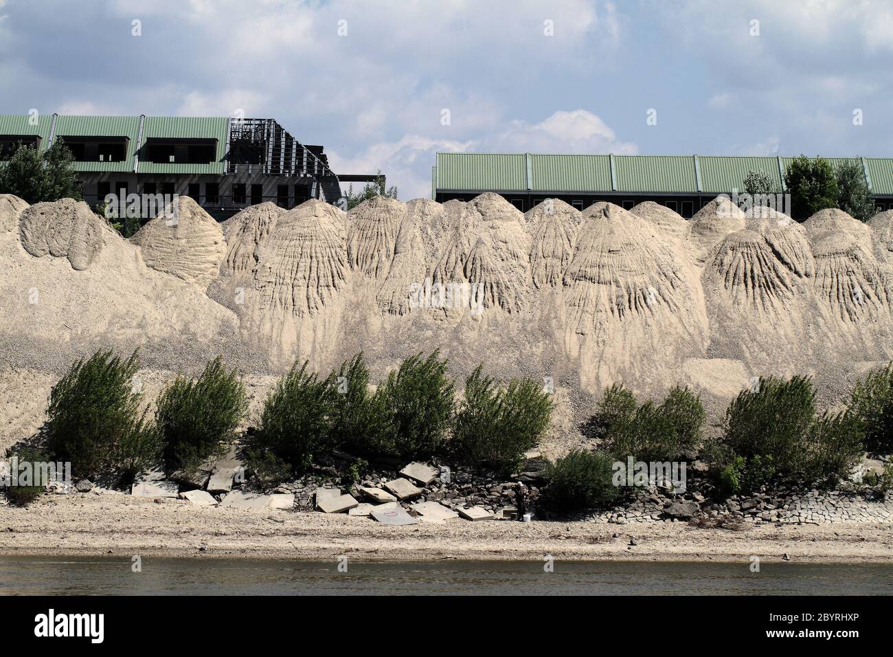 Coastline sand hill Stock Photo - Alamy