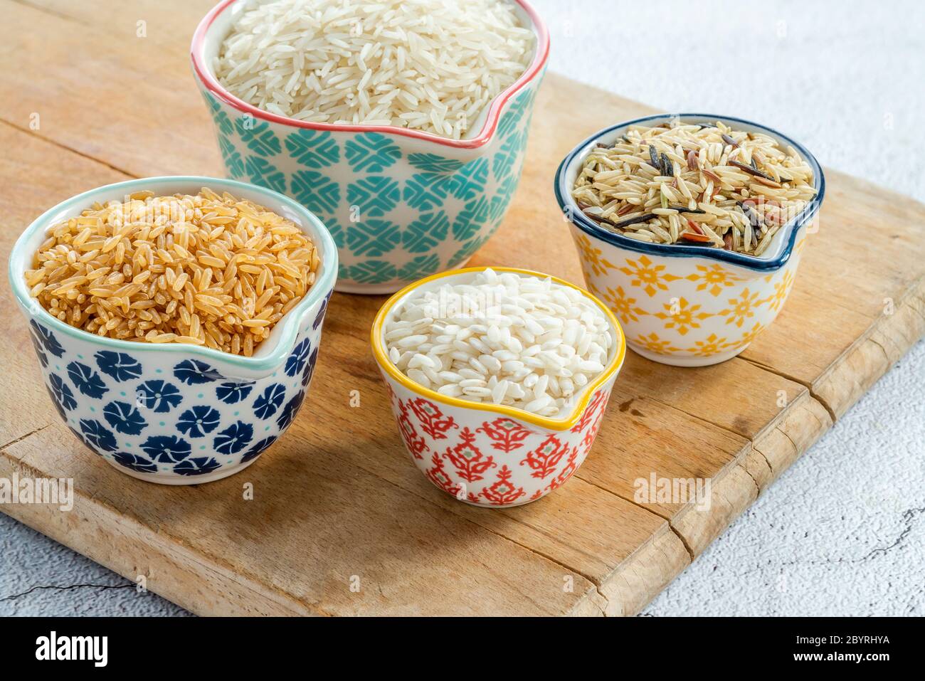 Rice assortment hi-res stock photography and images - Alamy