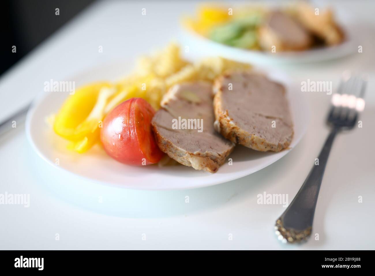Colourful pasta dish hi-res stock photography and images - Alamy